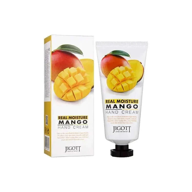 Jigott Real Moisture Mango Hand Cream - Drėkinantis rankų kremas su ...
